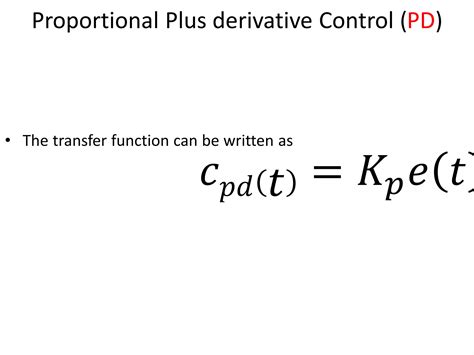 Pid Controller P I And D Control Comparison Pi Pd And Pid Controller P I D Pi Pd Pid