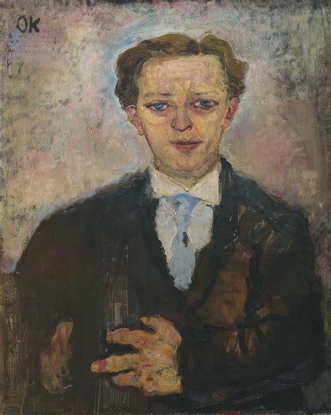 Oskar Kokoschka Linconnu Du Mus E Dart Moderne De La Ville De Paris