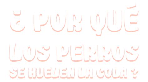 ¿por Qué Los Perros Se Huelen La Cola Series Ficción Historias