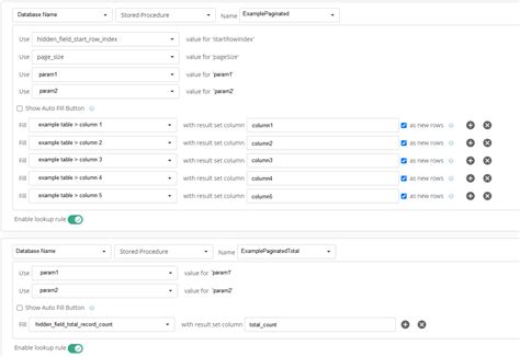 using forms with lookup rules and a stored procedure to search sql database laserfiche answers