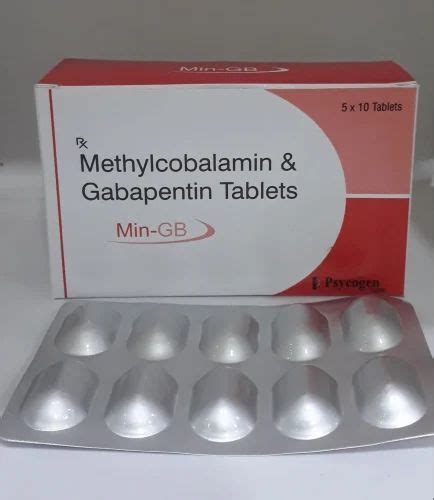 Min Gb Mecobalamin Gabapentine Methylcobalamin And Gabapentin Tablets