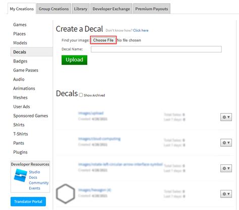 How To Upload Custom Images Bulletin Board Developer Forum Roblox