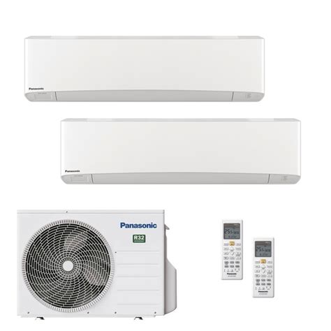 Panasonic Tz Multisplit Duo Appareils Muraux 2x Cs Tz35zkew Cu