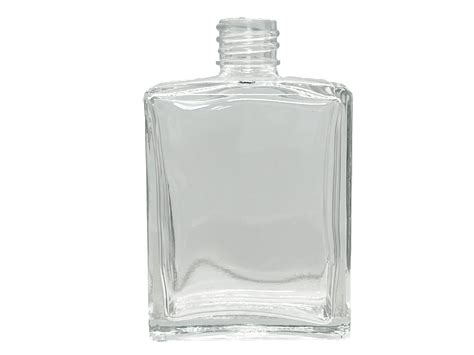 4 Oz 20 415 Clear Glass Rectangular Bottle Bay Area Bottles