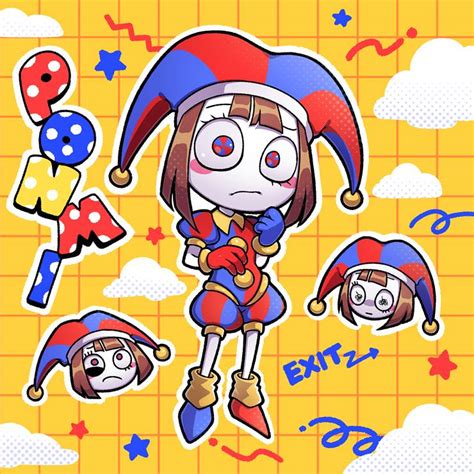 帕姆尼 神奇数字马戏团图片 尺寸2000x2000 BoBoPic