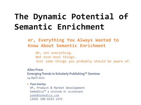 pdf dynamic potential of semantic enrichment dokumen tips
