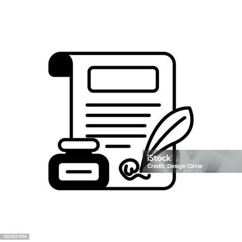 법적 용지 벡터 글리프 아이콘 스타일 일러스트레이션 Eps 10 파일 0명에 대한 스톡 벡터 아트 및 기타 이미지 0명 개념 경영자 Istock