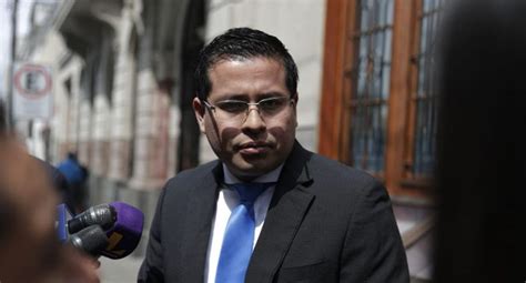 Benji Espinoza “buscan Generar Un Halo De Criminalidad En Todo Aquel