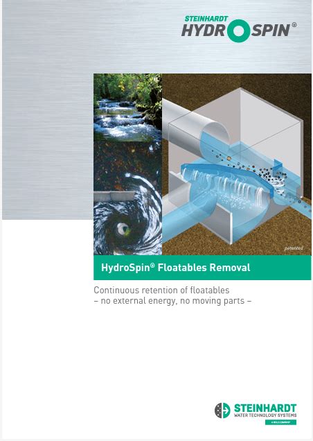 Hydrospin Floatables Removal