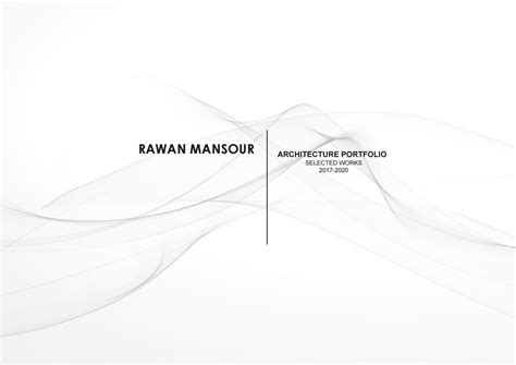 Rawan Abdel Mohsen Portfolio By Rawan Mansour Issuu