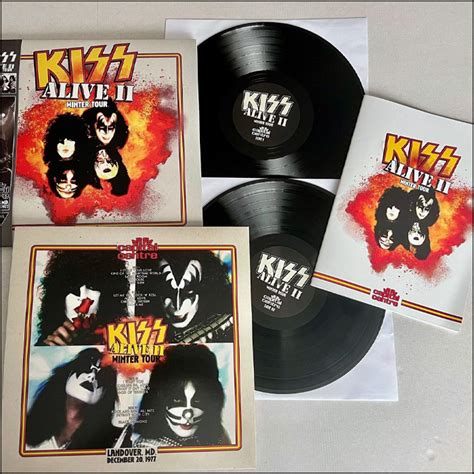 Kiss Alive Ii Winter Tour 2lp Coloured Vinyl Rue Morgue Records