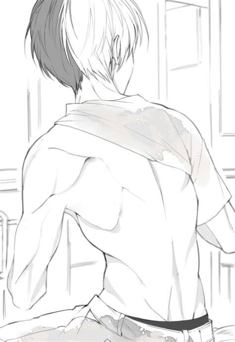 Todoroki Shouto Boku No Hero Academia Drawn By Kiya Danbooru