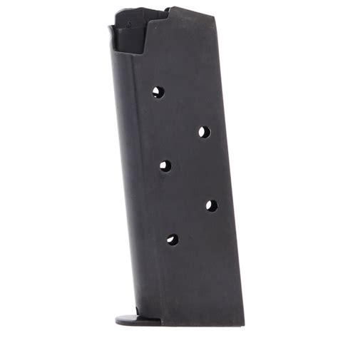 Promag Colt Mustang And Pocketlite 380 Acp 6 Round Magazine Blued Steel