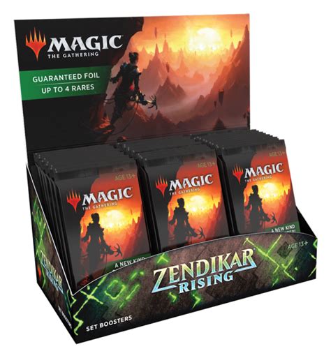Magic The Gathering Zendikar Rising Setbooster Display Englisch