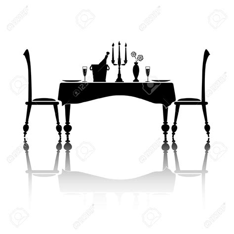 Fancy Dinner Clip Art