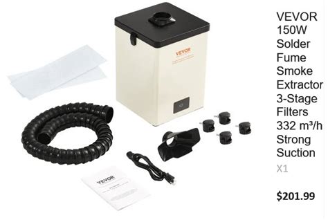 VEVOR Fume Smoke Extractor Page 2 Tips And Tricks LightBurn