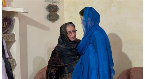 Cm Visits Capt Ahmed Badar Shaheeds House In Talagang