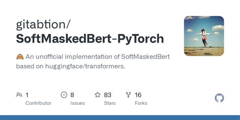 GitHub Gitabtion SoftMaskedBert PyTorch An Unofficial