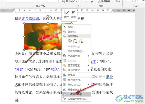 Word图片怎么按比例缩放？ Word图片按比例缩放的方法 极光下载站