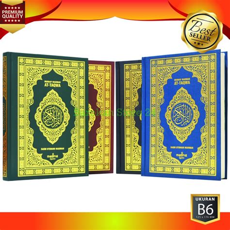 Jual Alquran Mushaf Madinah Sedang Quran Mushaf Madinah At Taqwa A5