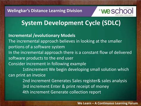 System Development Cycle It Project Management Ppt