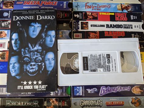 Found This Cool Donnie Darko With A White Tape Recently Maybe A