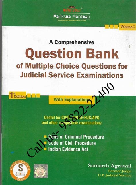 A Compendium Of Mcq For All States Judicial Service Exam Minor Acts