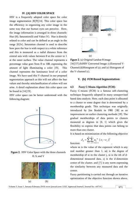 Multispectral Satellite Color Image Segmentation Using Fuzzy Based Innovative Approach | PDF