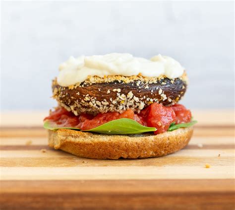 Vegan Portobello Mushroom Burger Vegan Richa