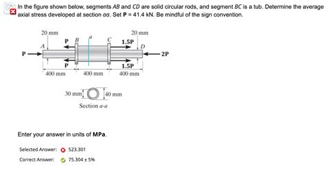 Solved In The Figure Shown Below Segments AB And CD Are Chegg