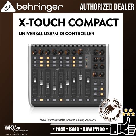 Behringer X Touch Compact Universal Usb Midi Controller Xtouch X Touch Shopee Malaysia