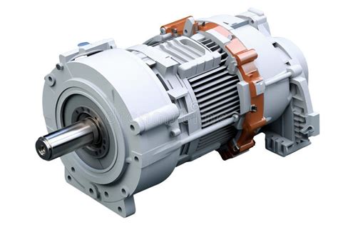 Industrial Induction Motor For Efficient Power Applications In Manufacturing Sectors Stock