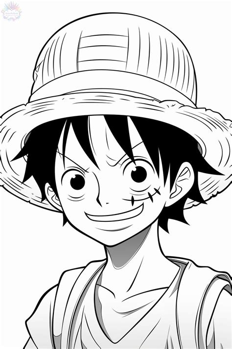 Luffy Para Colorir Imprimir Desenhos De Luffy De One Piece