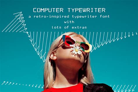 Computer Typewriter Svg Font Anas Fonts
