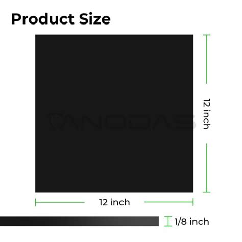 Xtool 3mm Black Acrylic Sheets 3pcs