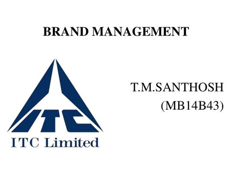 Itc Brand Architecture