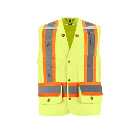 Cx2 Surveyor Mens Hi Vis Surveyors Safety Vest Style L01190