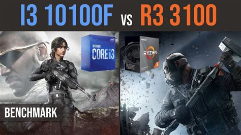 Intel I3 10100f Vs Ryzen 3 3100 Benchmarks