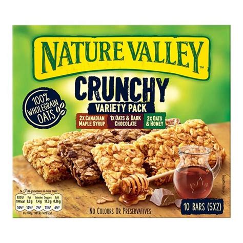 Nature Valley Crunchy Variety Pack 10 Pack X 5 Planet Candy