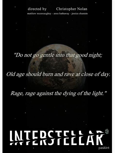 Interstellar Poster Quotes Interstellar Movie Framed Poster For Home