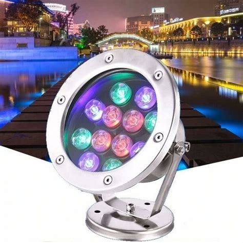 Lumières Led Submersible Ip68 Étanche Rhafayre Piscine Spot Lumière 24v