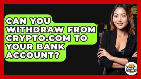 Can You Withdraw From Crypto.com to Your Bank Account? - CryptoBasics360.com - YouTube