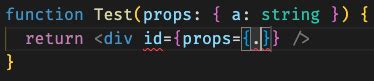 Pressing Dot Breaks Jsx Issue Microsoft TypeScript GitHub