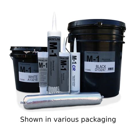 Chemlink 5 Gallon M 1 Structural Adhesive Sealant Black