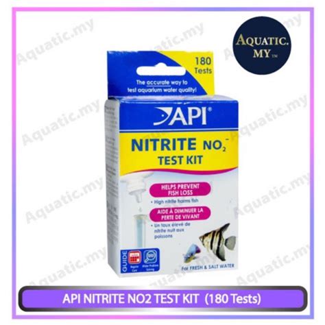Api Nitrite No2 Test Kit 180 Tests Expired 092026 Shopee Malaysia