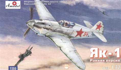 Yakovlev Yak Soviet WW Fighter Early Version A Model