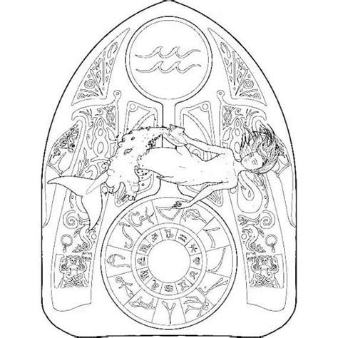 Aquarius Sheet 6 Coloring Page Download Print Or Color Online For Free