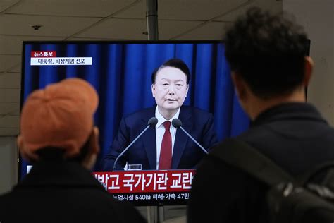 South Korea S President Declares Emergency Martial Law Newsweek
