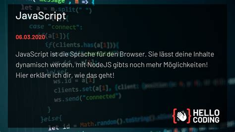 JavaScript HelloCoding