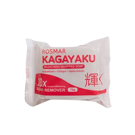 Rosmar Kagayaku Bleaching Whipped Soap 10x Instant Whitening Scar